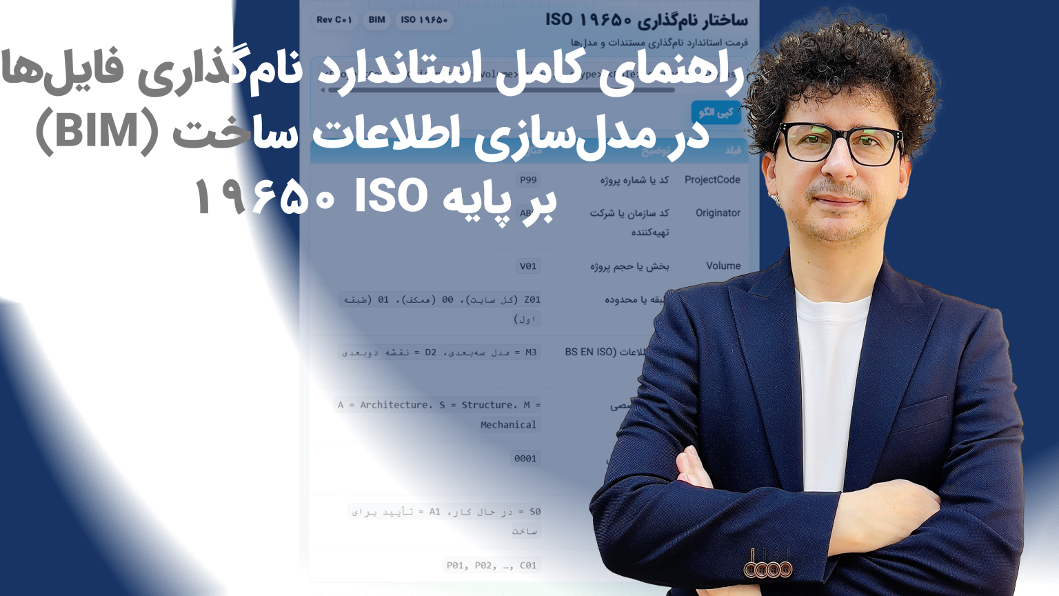 راهنمای کامل استاندارد نام‌گذاری فایل‌ها در مدل‌سازی اطلاعات ساخت (BIM) بر پایه ISO 19650